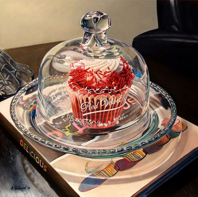 Alvin Richard, hyperrealism, hyperrealis still life paintings, canadian ...