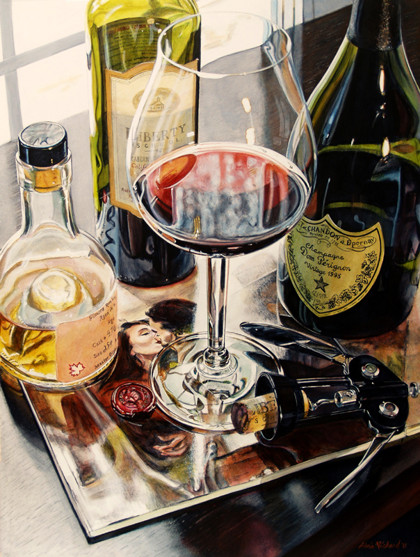 Alvin Richard, hyperrealism, hyperrealis still life paintings, canadian ...