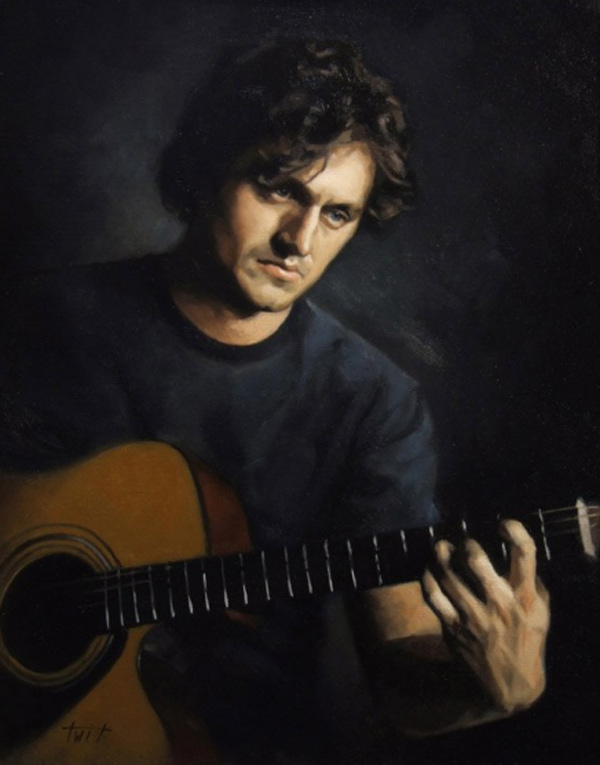 American painter Brent Witt, realists american paintings