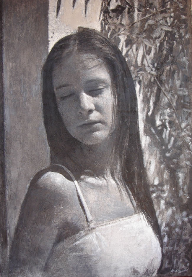 pintura realista de Emilio Pérez Romero, pintores españoles, arte de España