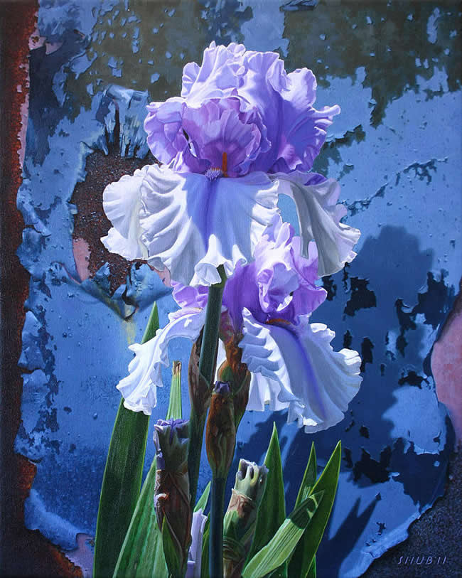 Paintings by Stephen Shub, hyperrealists paintings