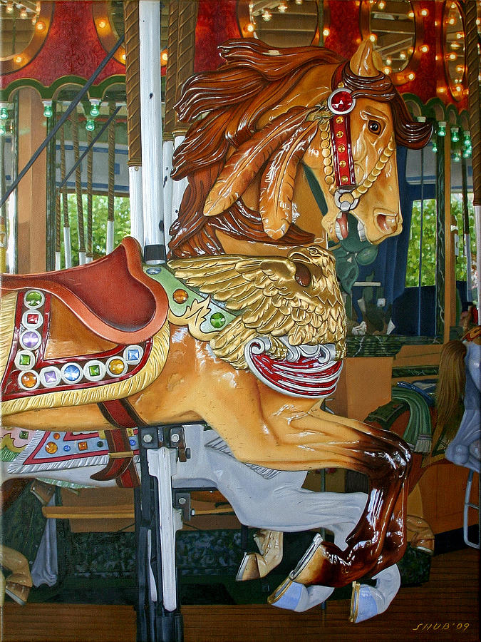 Paintings by Stephen Shub, hyperrealists paintings