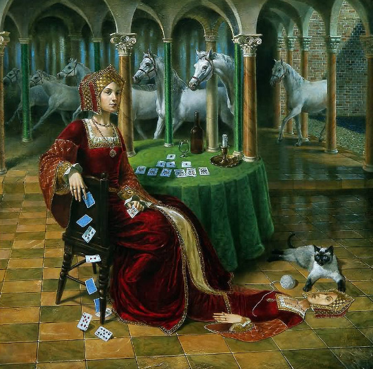 Michael Cheval, surreal art, surrealism paintings, fantastic art ...