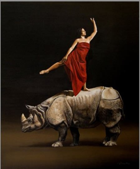 Rodney Wood, american surrealism painter, surreal artworks by Rodney ...