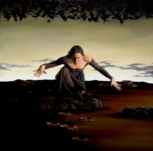 Rodney Wood, american surrealism painter, surreal artworks by Rodney ...